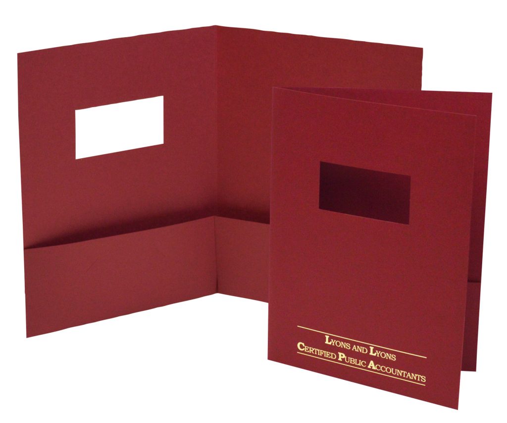 PF-105 Presentation Folder | Independent Printing & Packaging | Custom ...