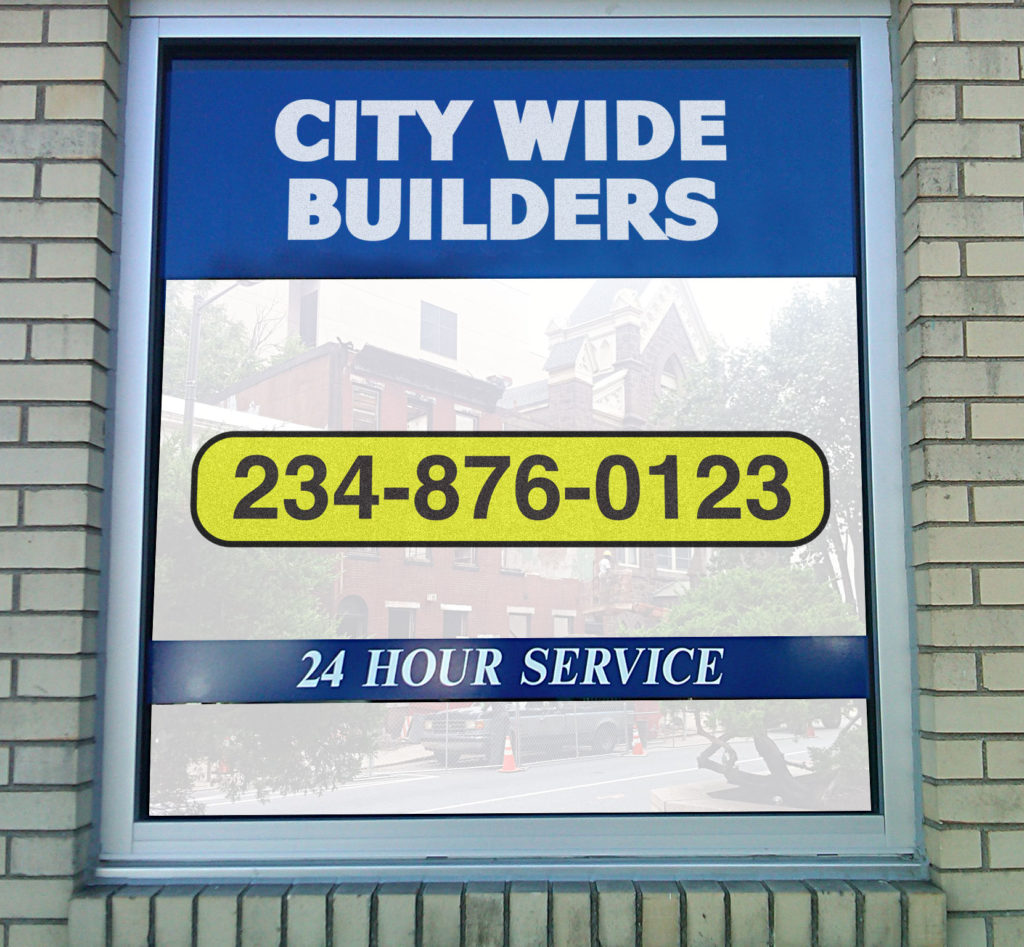 Window Graphics | Independent Printing & Packaging