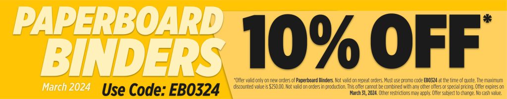 Paperboard Binders | Independent Printing & Packaging